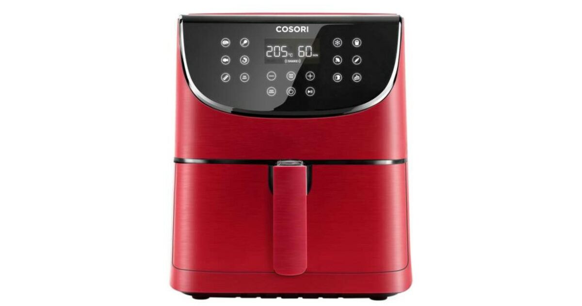 Cosori Premium CP158-AF-RXR Hot air oven, 1700 W, 5.5 litres, Red ...