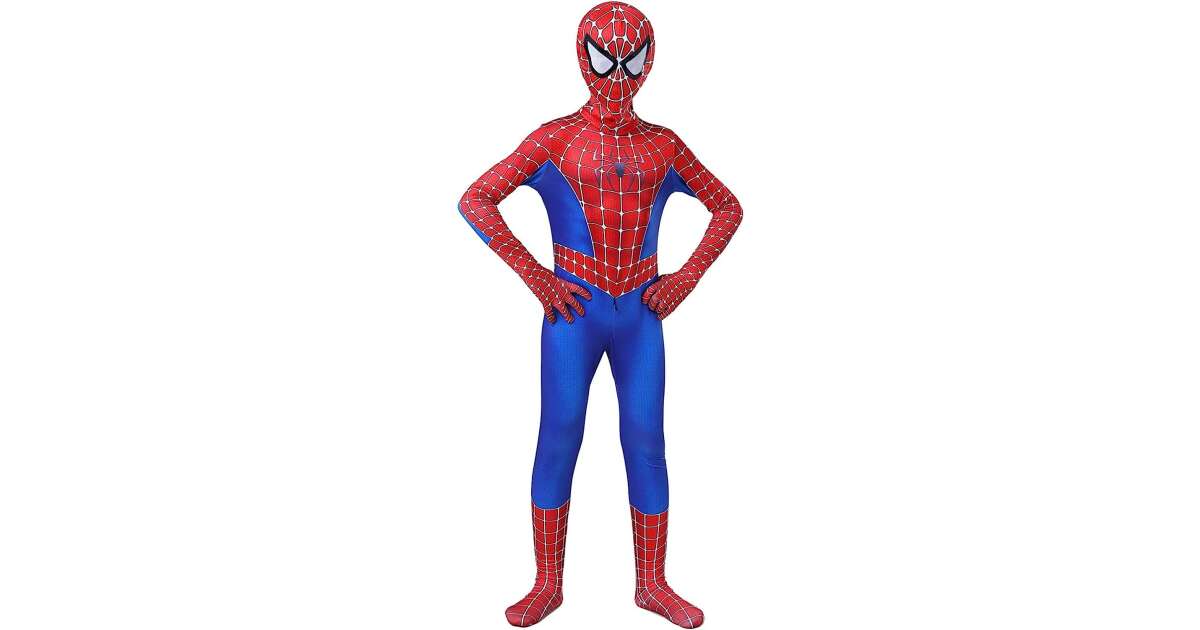Pókember Gyerekjelmez - Lycra - 120cm | Pepita.hu