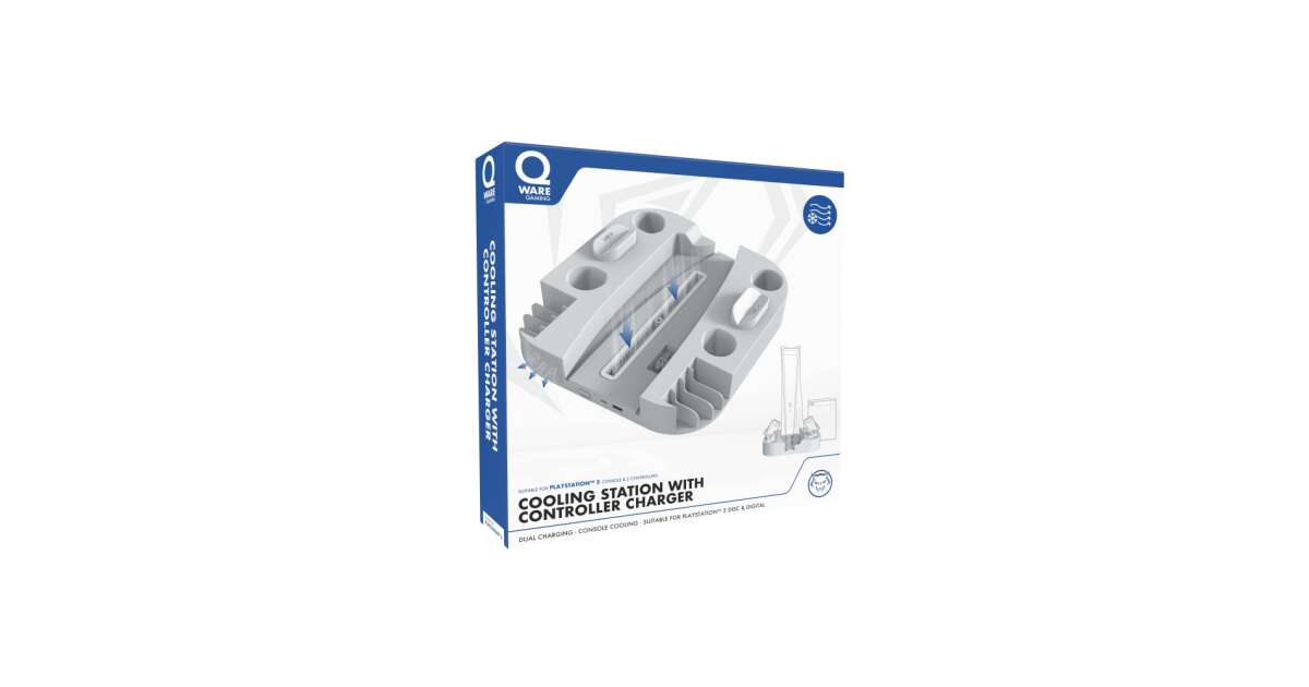 Cooler pentru consola si incarcator pentru controller, Qware QWPS5-5007 ...