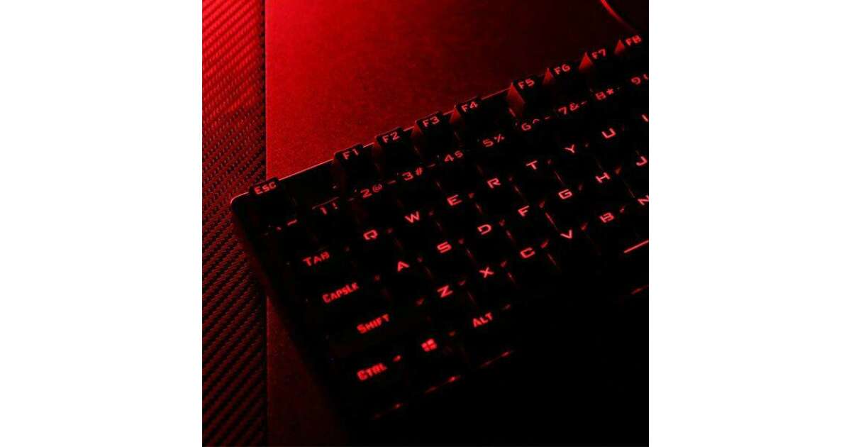 Redragon Surara Pro Red LED Backlit Mechanical Gaming Keyboard with ...