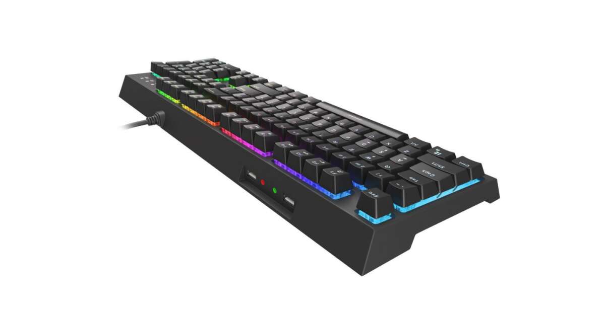 Genesis Thor 210 RGB Gamer billentyuzet, US kiosztás | Pepita.hu