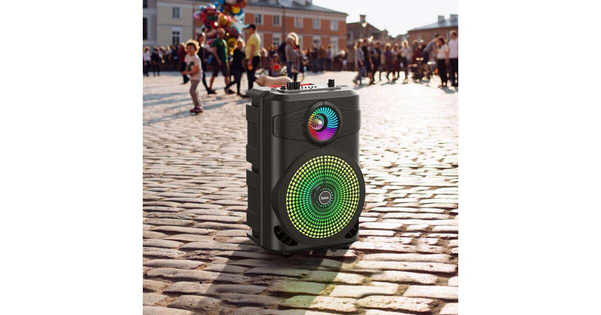 HOCO BS46 Bluetooth party box hangszóró mikrofonnal 10W | Pepita.hu