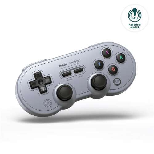 8BitDo SN30 Pro, Nintendo Switch/Switch 2, PC, Mobil, Steam Hall Effect ...