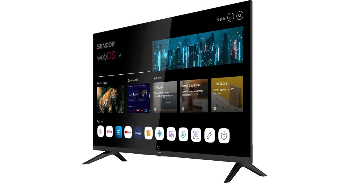 Sencor 32 SLE 32S802TCSB HD Ready Smart TV | Pepita.hu