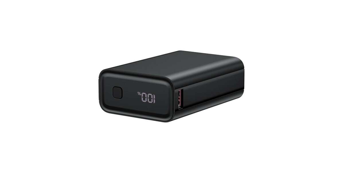 Powerbank Vipfan F09 20000mAh, 22.5W, PD (fekete) | Pepita.hu
