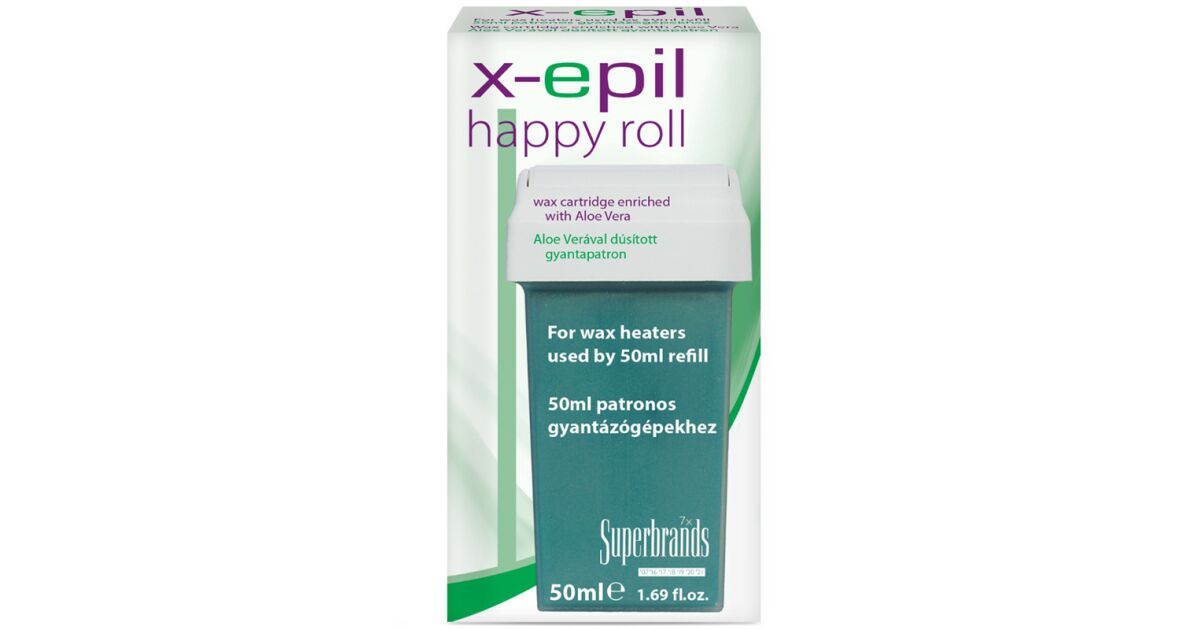 X-Epil cartuș de ceară happy roll 50 ml | Pepita.com