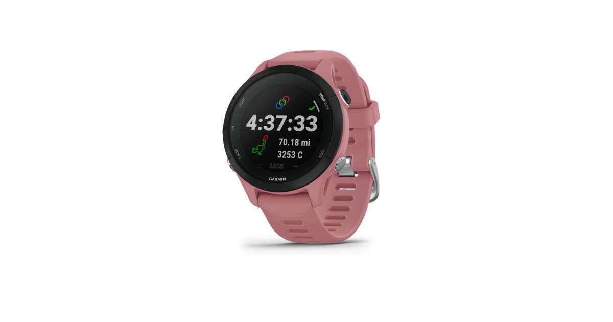 Forerunner 255S Basic, GPS, EU/PAC, Light Pink | Pepita.hu