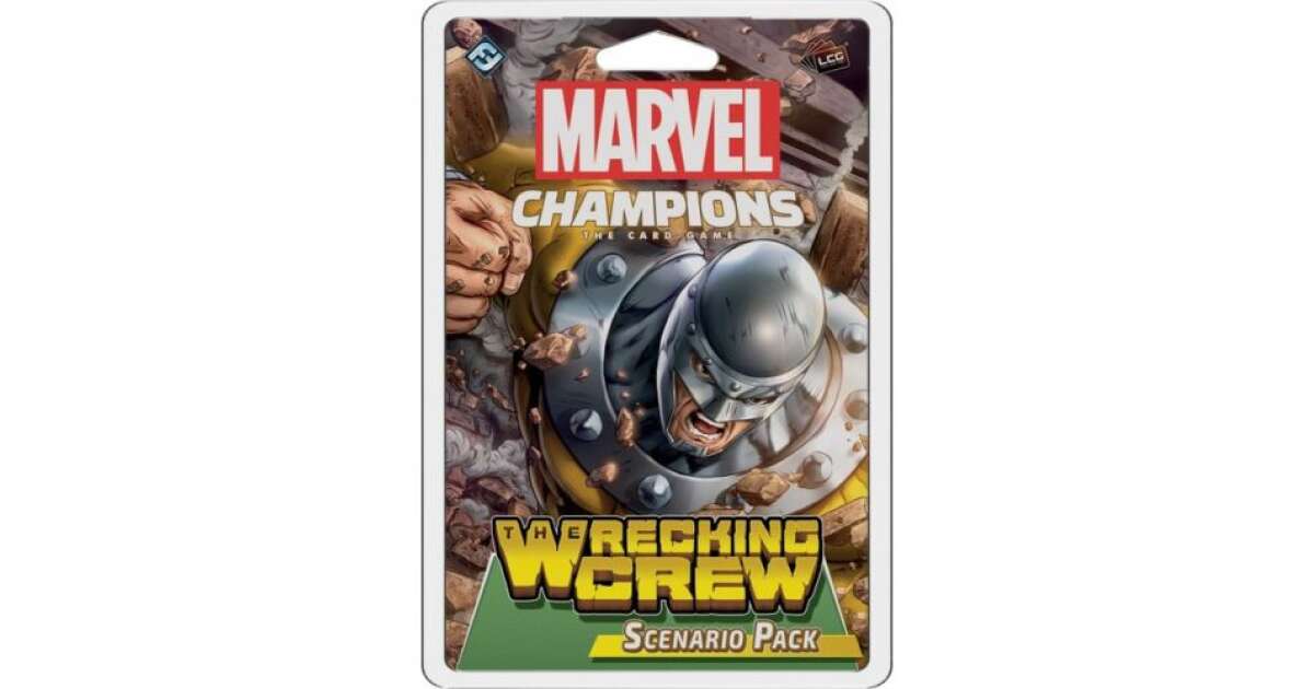 Marvel Champions: The Card Game - The Wrecking Crew Scenario Pack ...