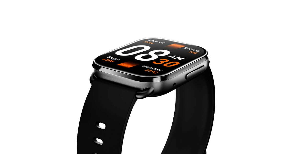 Smartwatch QCY WATCH GS (black) | Pepita.hu