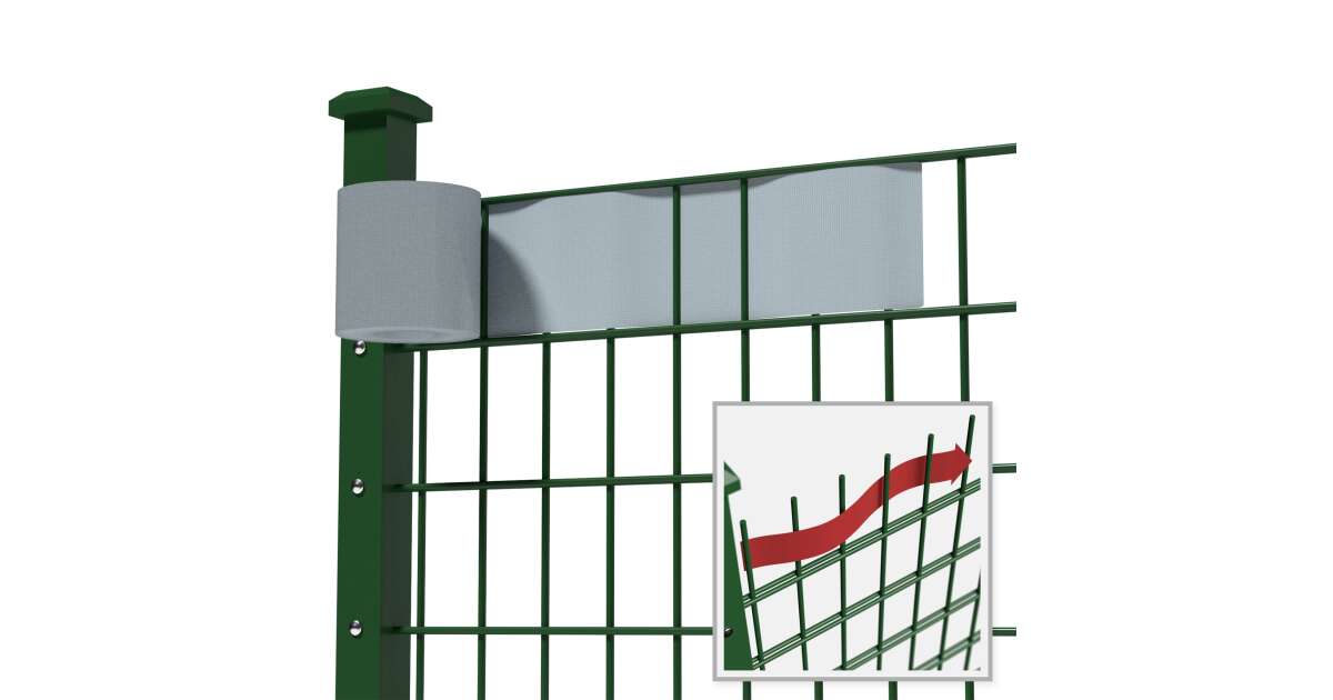 PVC kerítés árnyékoló szalag rögzítőkapcsokkal | Pepita.hu