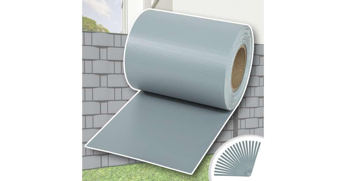 PVC kerítés árnyékoló szalag rögzítőkapcsokkal | Pepita.hu