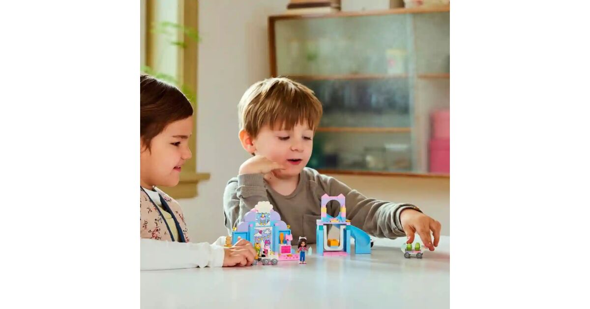 LEGO® Domček pre bábiky Gabby - Gabbyho mačací lapač uší 10796, 165 ...