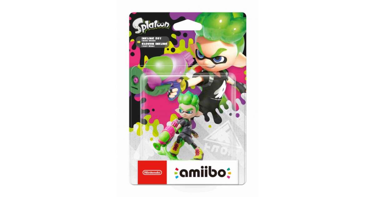 Splatoon - Inkling Boy Nintendo Amiibo Figura (NIFA0097) | Pepita.hu