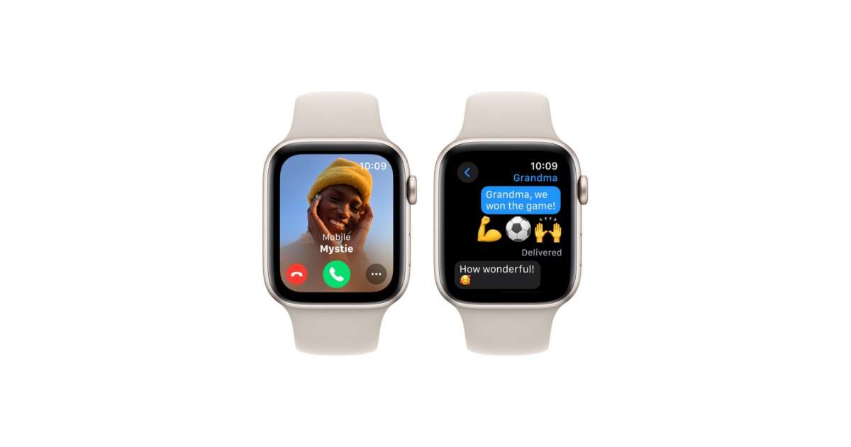 Smartwatch, Apple, Watch SE3 GPS, 44 mm, Alb (APPLE-MRE53QH-A) | Pepita.com