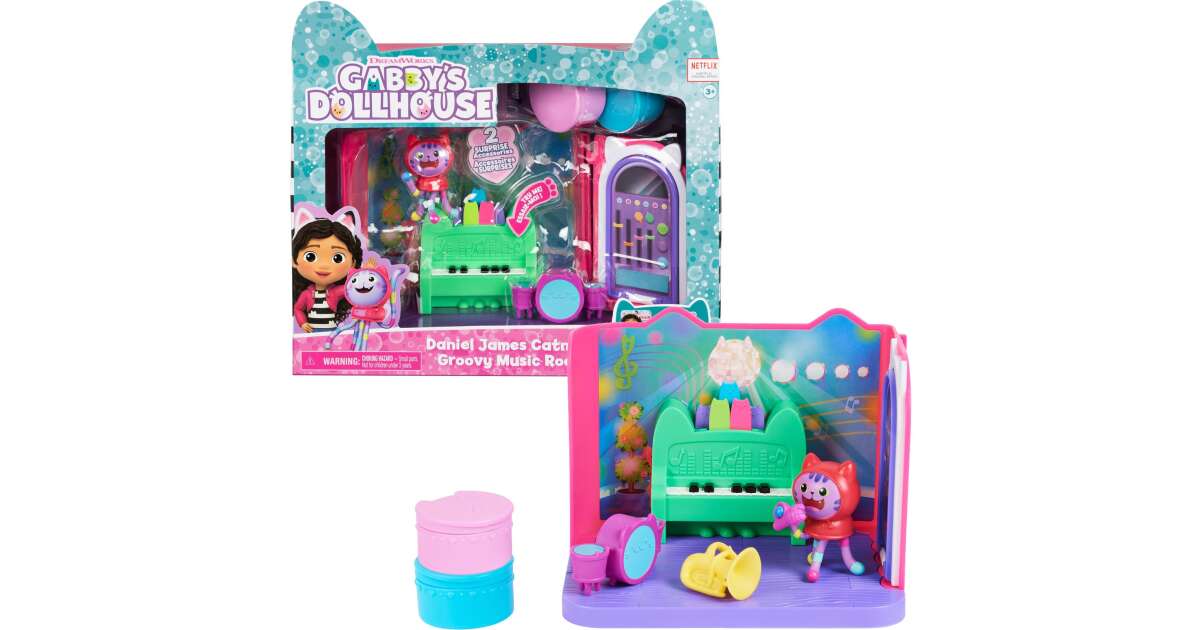 Gabby's Dollhouse GDH PYS Deluxe Set Music Room GML (6065830) | Pepita.com