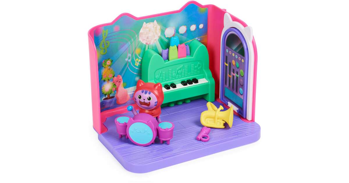 Gabby's Dollhouse GDH PYS Deluxe Set Music Room GML (6065830) | Pepita.com