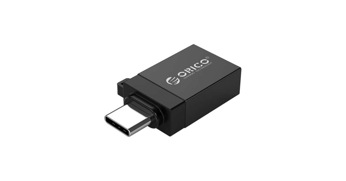 Orico Konverter - CBT-UT01-BK (USB-C zu USB-A3.0, schwarz) | Pepita.com