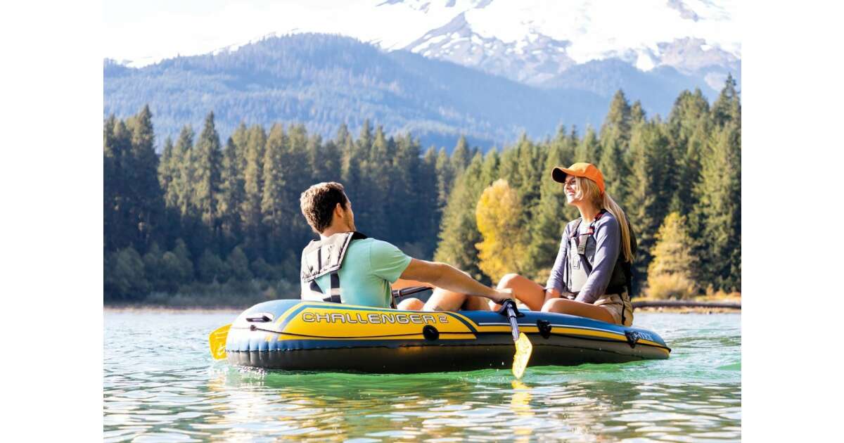 Aufblasbarer Ponton Challenger 2 Intex 68367 | Pepita.com