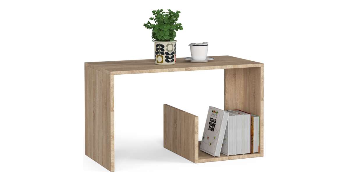 Akord – Paul Kávéasztal, Sonoma Tölgy, Laminált Lemez, Matt Felület ...