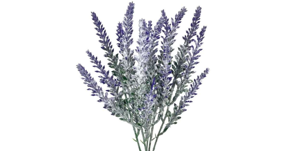 Levendula csokor, lila, 33 cm, 5 ág/csokor | Pepita.hu