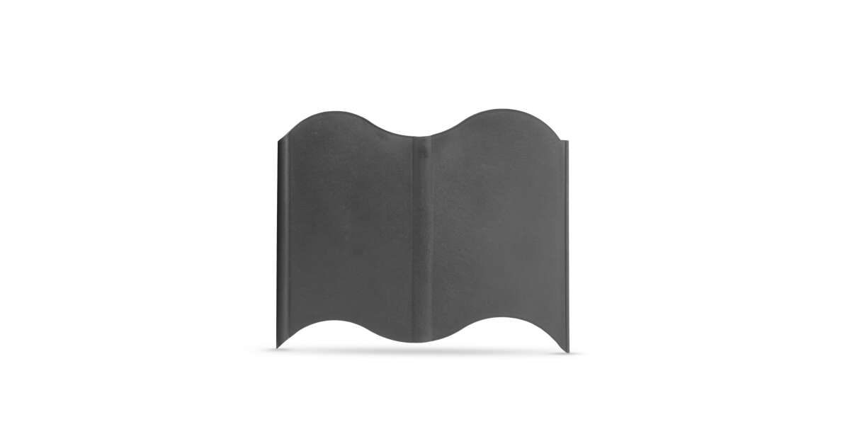 Virágágyás szegély / kerítés - 15 x 14 cm - fekete - 20 db / csomag ...