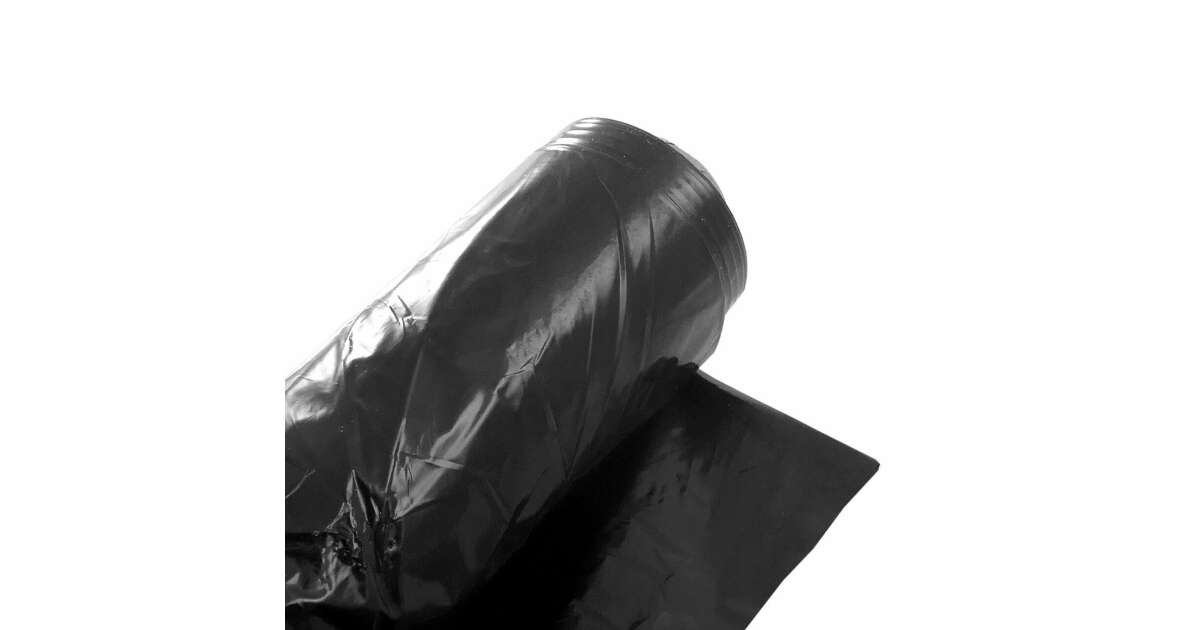 Folie antiburuieni, polietilena, neagra, 20 g/m2, 1.2x10 m | Pepita.com