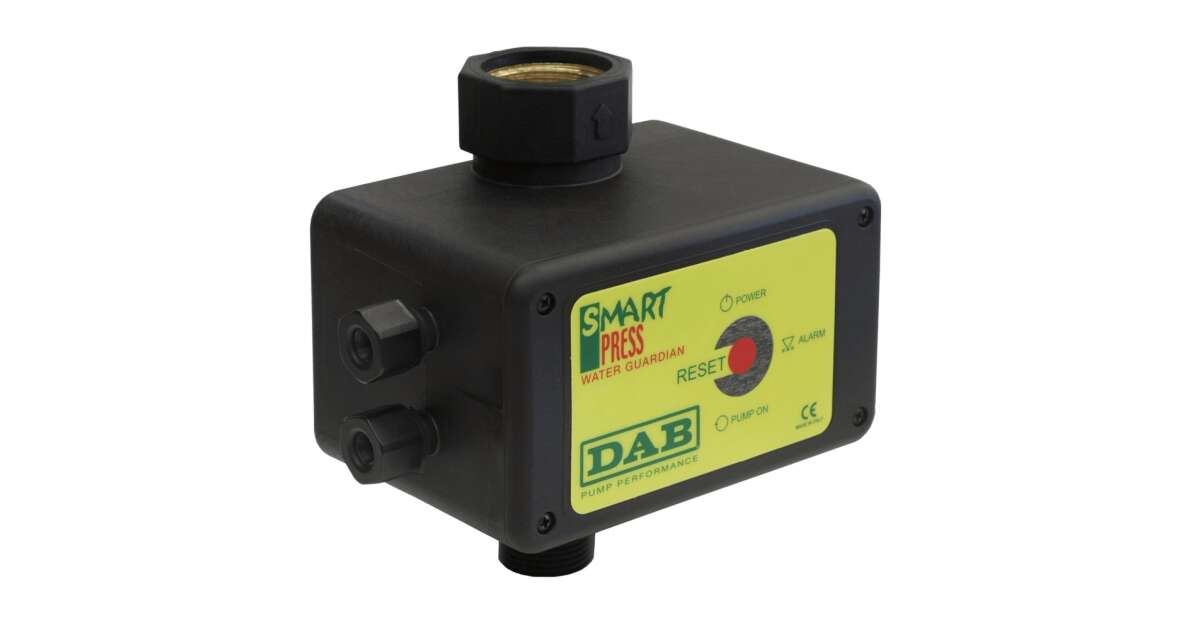 DAB Smart Press WG 1.5 nyomáskapcsoló és szárazon futás elleni védelem ...
