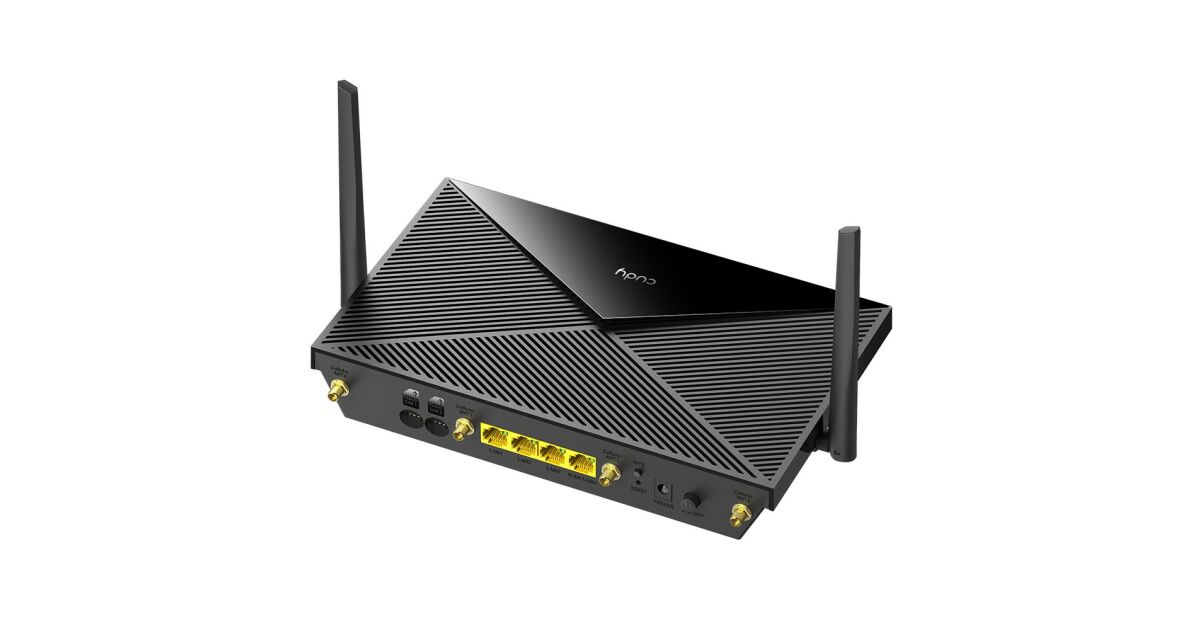 CUDY P5 AX3000 WIFI 6 5G CPE dual nanoSIM Gigabit LAN MESH fekete ...