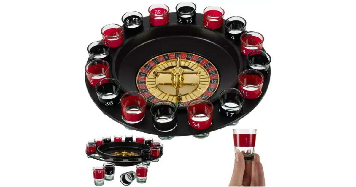 Szklana gra planszowa w ruletkę - Malatec | Pepita.com