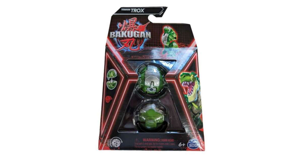 Bakugan Core: Combine & Brawl Titanium Trox kombinálható figura csomag ...