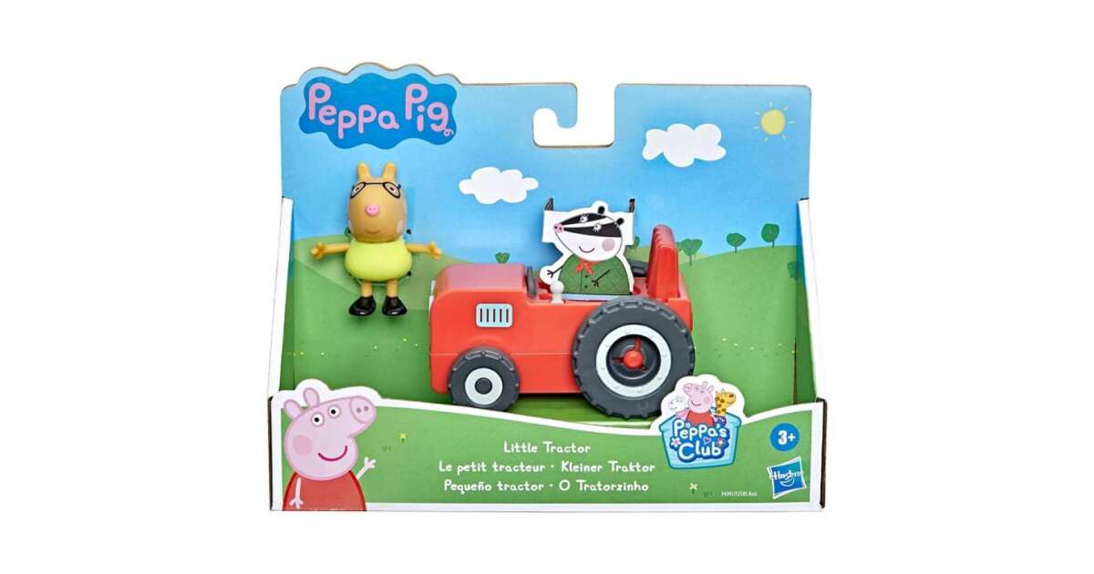 PEPPA PIG ZESTAW Z FIGURKĄ MAŁEGO TRAKTORA | Pepita.com