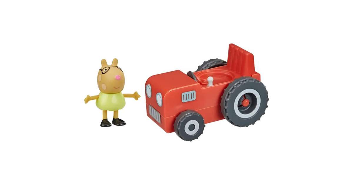 PEPPA PIG ZESTAW Z FIGURKĄ MAŁEGO TRAKTORA | Pepita.com