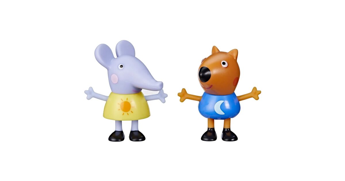 Peppa malac: Emily Elephant és Freddy Fox 2 db-os figura szett - Hasbro ...