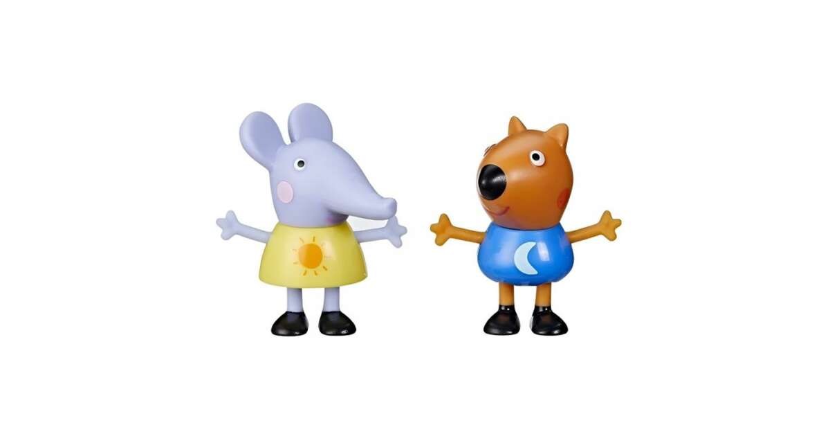 Peppa malac: Emily Elephant és Freddy Fox 2 db-os figura szett - Hasbro ...