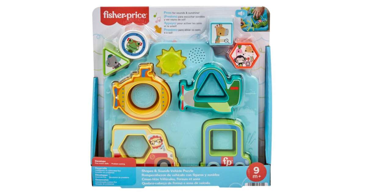 Fisher-Price: Form und Rad Puzzle Baby Spielzeug - Mattel | Pepita.com