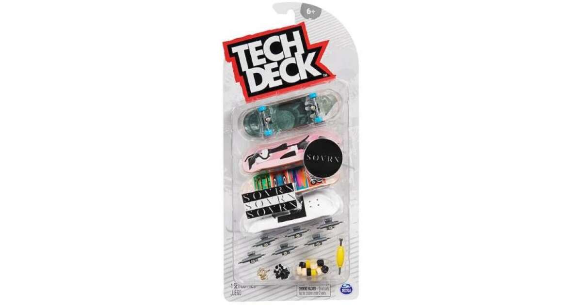 Tech Deck: Sovrn fingerboard skateboard set - Spin Master | Pepita.com