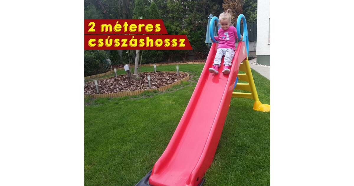 FunSlide 200 cm-es Kerti Csúszda - Vízicsúszdává alakítható | Pepita.hu