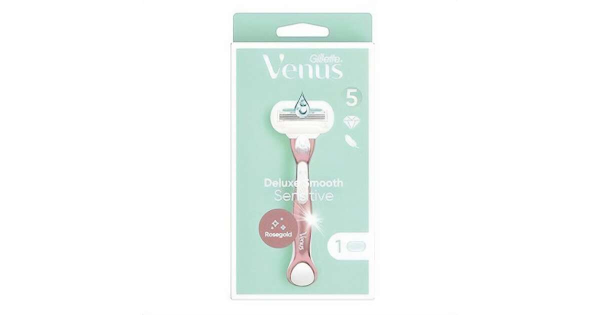 Borotva GILLETTE Venus Extra Smooth Sensitive Rosegold 1 darab | Pepita.hu