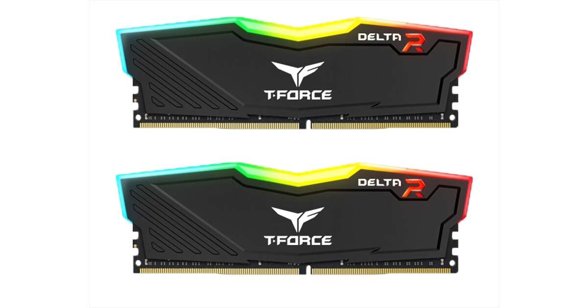 TeamGroup T-Force Delta RGB DDR4 RAM - 32GB (2x16GB) - 3200MHz | Pepita.hu
