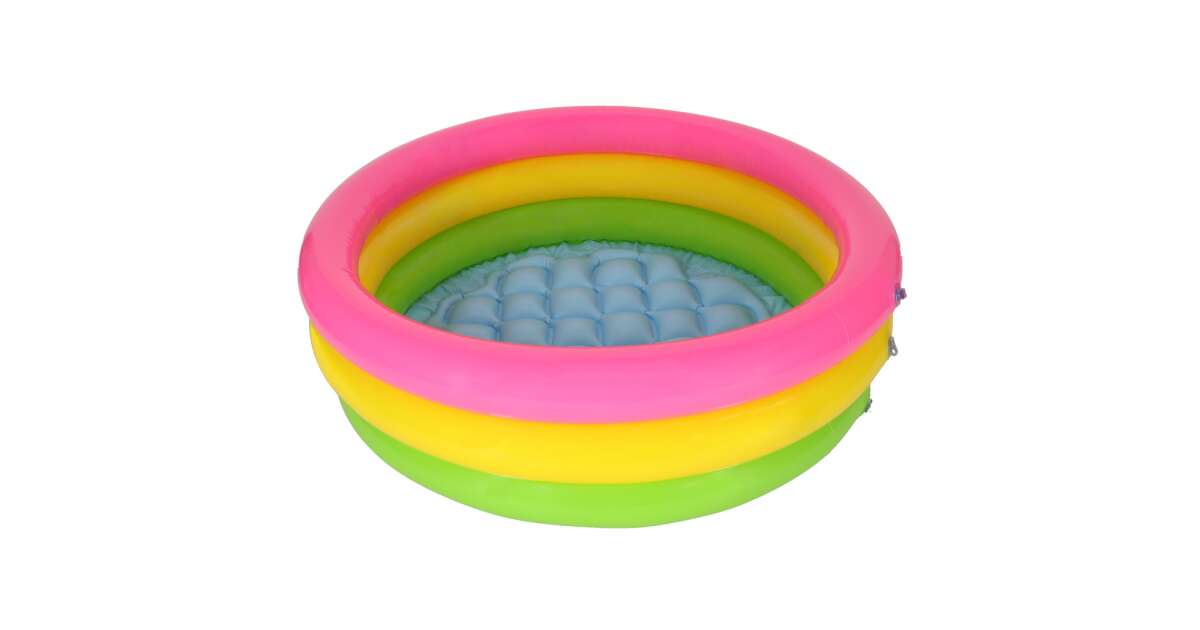 INTEX Felfújható Szivárvány Baba Medence - 61 cm | Pepita.hu