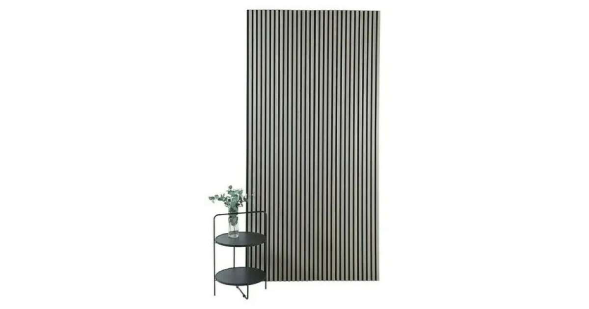 Panouri Acustice Riflate MDF - 4 Bucati - 60x60x2.1cm | Pepita.com