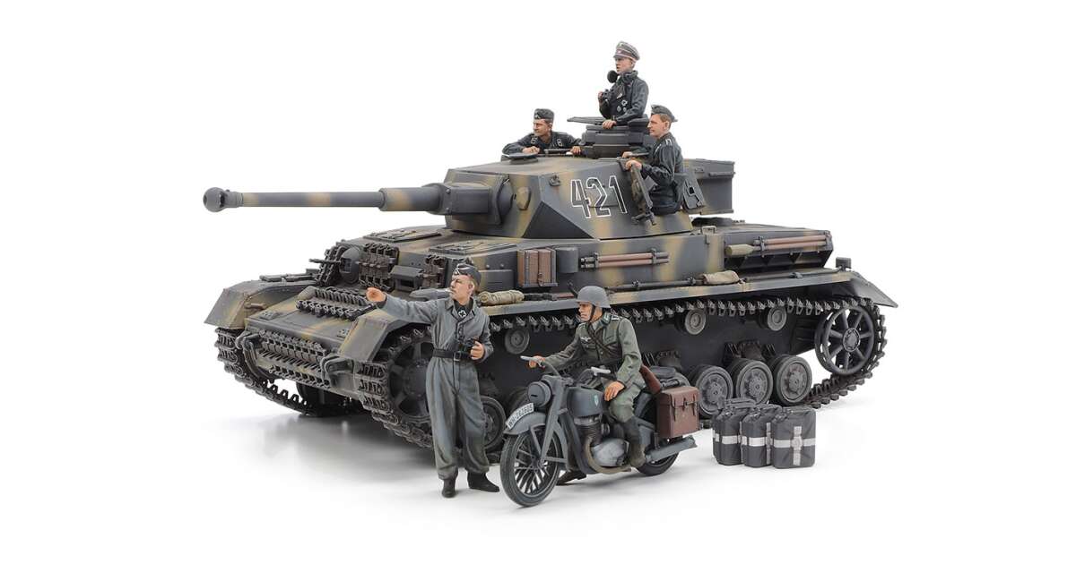 Tamiya - Panzerkampfwagen IV Ausf.G - Modell - 1:35 | Pepita.hu