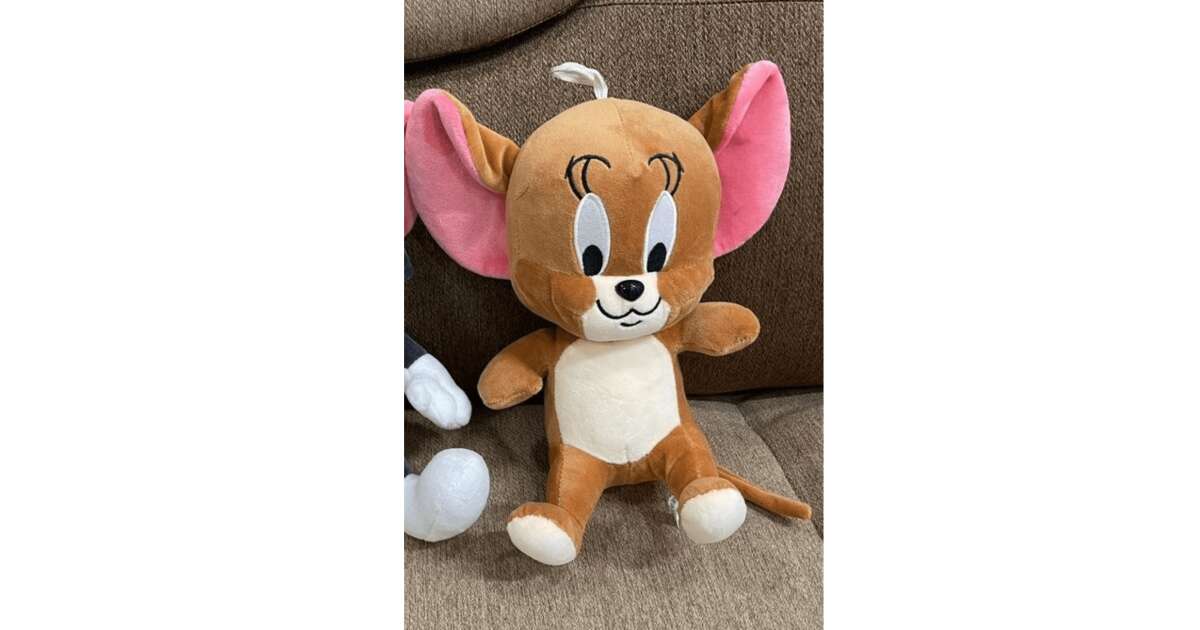 Tom and Jerry Plush Toy, Jerry, 40 cm Disney-style character 3+ years ...