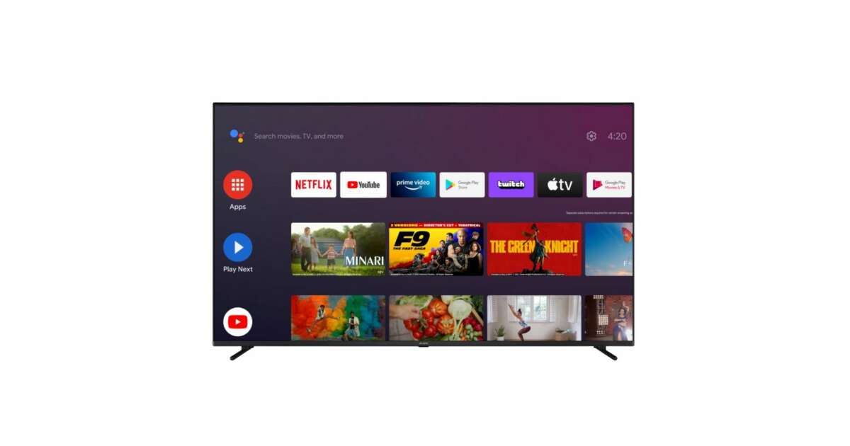 Aiwa 70QS8003UHD INFINITY 70 (175cm), QLED, DLED, 4K UHD, Android ...