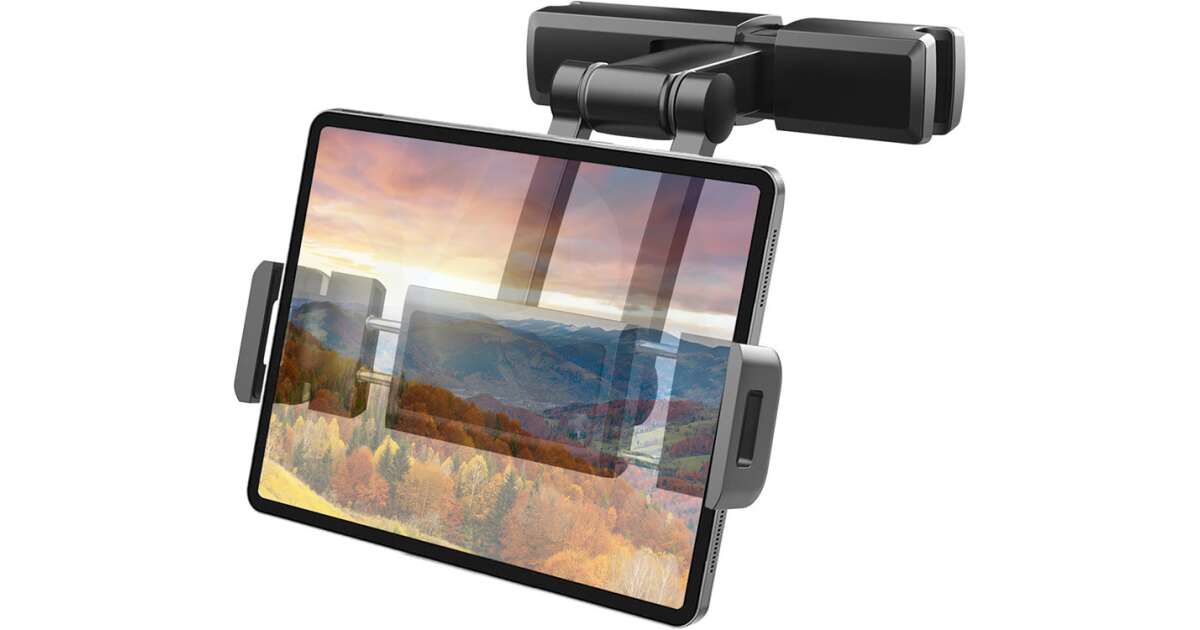 Suport auto tableta telefon tetiera universala reglabila | Pepita.com