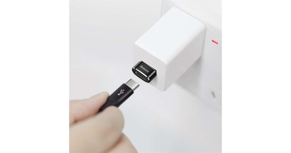 Baseus Type-C/USB átalakító adapter 3A - Fekete | Pepita.hu Baseus Type-C/USB átalakító adapter 3A - Fekete | Pepita.hu