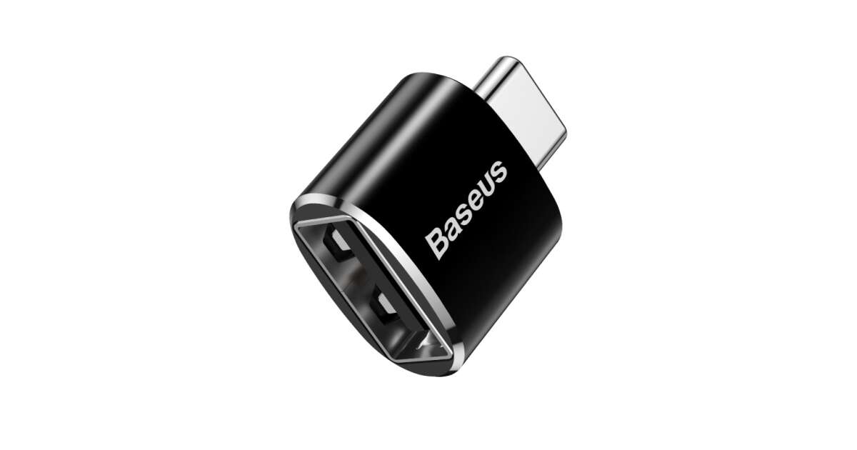Baseus Type-C/USB átalakító adapter - Fekete | Pepita.hu Baseus Type-C/USB átalakító adapter - Fekete | Pepita.hu