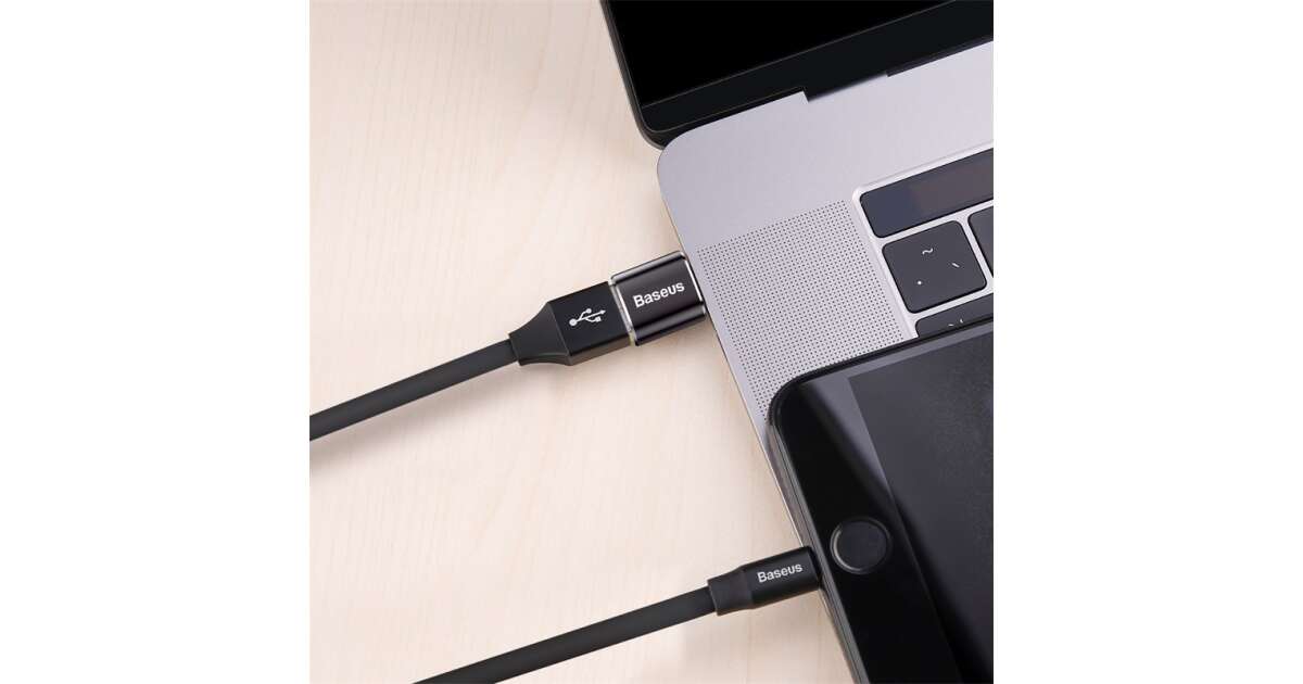 Baseus Type-C/USB átalakító adapter - Fekete | Pepita.hu Baseus Type-C/USB átalakító adapter - Fekete | Pepita.hu