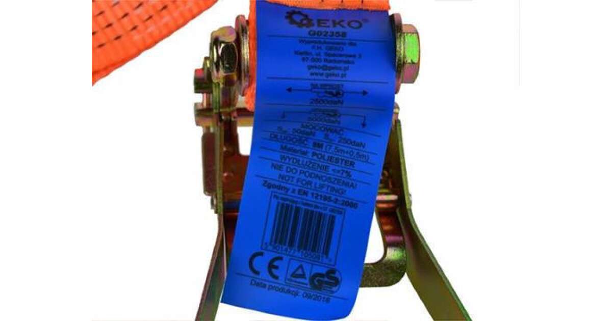 Rakományrögzítő spanifer 8m/5T/50mm | Pepita.hu