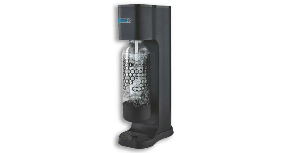 SodaCo K100B King home soda machine, black colour | Pepita.com
